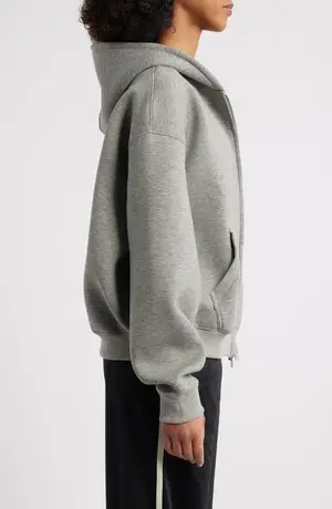 IETS FRANS Boxy Scuba Knit Zip Hoodie