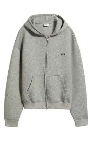 IETS FRANS Boxy Scuba Knit Zip Hoodie