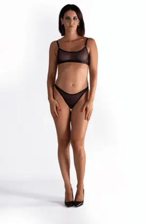 LECHERY® Lustrous Sheer Bralette