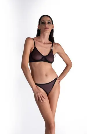 LECHERY® Lustrous Sheer Full Coverage Underwire Bra
