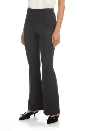 Fifteen Twenty Serena Pintuck Pull-on Slim Flare Pants