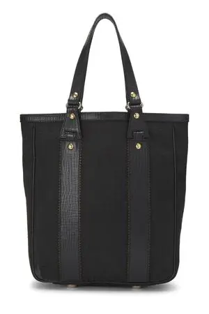 Fendi Zucchino Tote - Black