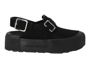 Alexander McQueen Micmac Clogs - Black/silver