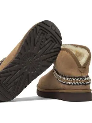 UGG Classic Mini Crescent Ankle Boots