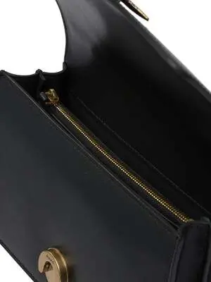 Pinko Leather Crossbody Bag - Black