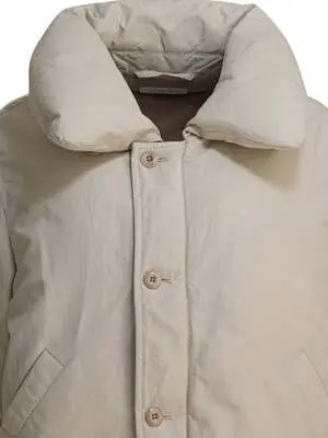 LEMAIRE Down-filled Quilted Jacket - White