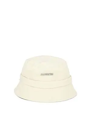 Jacquemus Gadjo Bucket Hat - White