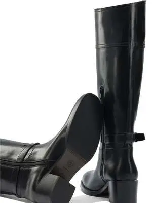 MARETTO Leather Boots - Black