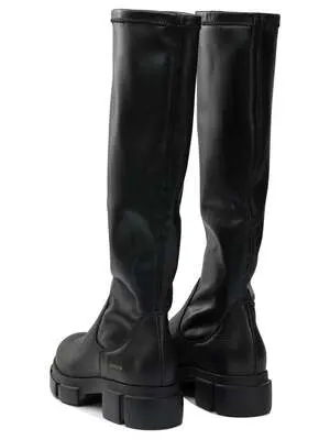 SUMMERY COPENHAGEN Leather Over-the-knee Boots