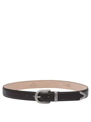 ADRIANO MENEGHETTI Leather Belt - Brown