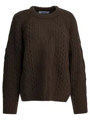 SANDBEIGE Wool Knitwear - Brown
