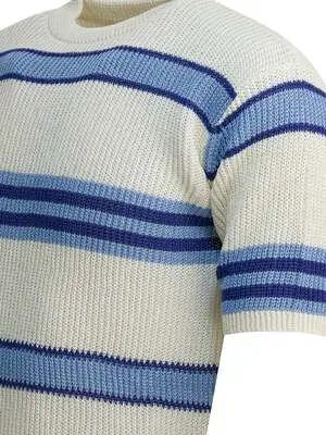 HUMAN MADE Striped Knit Short-sleeved Jersey