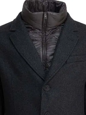 Herno Wool Coat With Vest