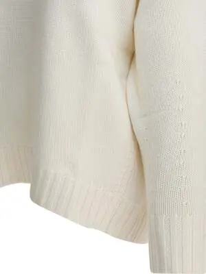 Loulou De Saison Cashmere 'tino' Sweater - White