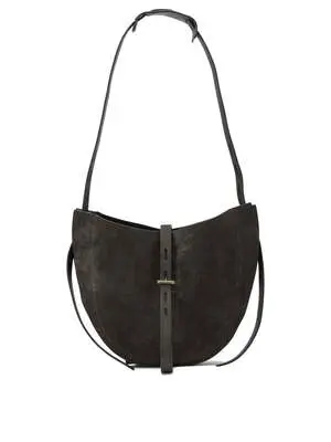 MINOBOSSI Calfskin Crossbody Bag - Brown