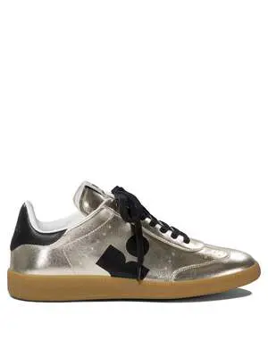 Isabel Marant Kaycee Metallic Leather Sneakers