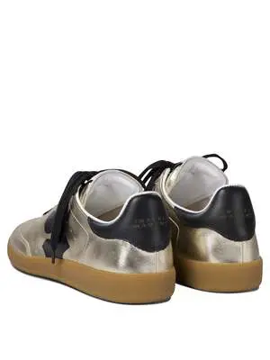 Isabel Marant Kaycee Metallic Leather Sneakers
