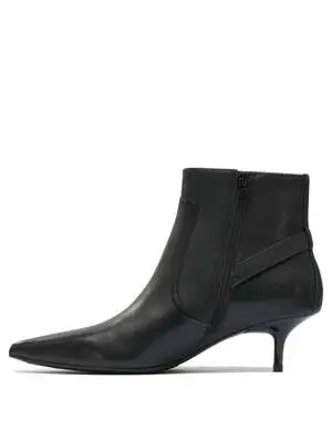 Pinko Leather Ankle Boots