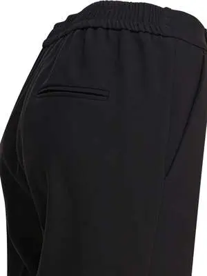 SEMPER Stretch Waist Straight Leg Pants - Black