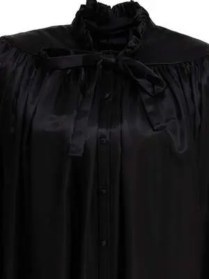 Balenciaga Lace-up Blouse