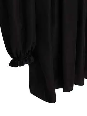 Balenciaga Lace-up Blouse