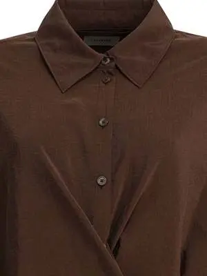 LEMAIRE Asymmetrical Silk Shirt