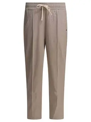 ALTUM Elastic Waist Trousers - Beige