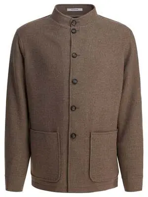 Tagliatore Band Collar Jacket