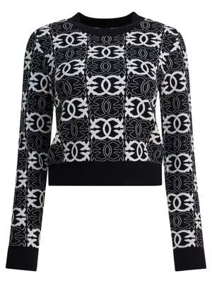 Pinko Patterned Knitwear - Black