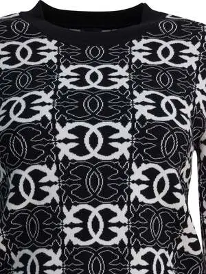 Pinko Patterned Knitwear - Black