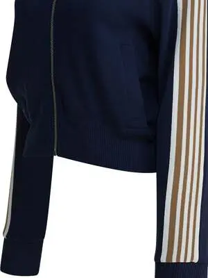 AUTRY Viscose-blend Zippered Sweatshirt - Blue