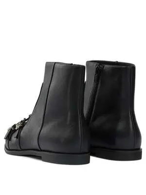 Pinko Leather Ankle Boots