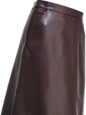 FURLING BY GIANI Leather Skirt