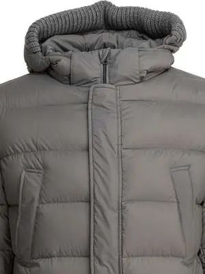 Herno Long Down Jacket With Hood