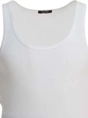 TOM FORD Cotton And Modal Tank Top - White