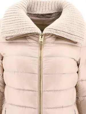 Herno Long Down Jacket With Wool Collar