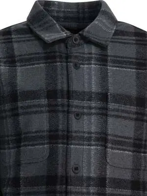 Vince Check Overshirt Jacket