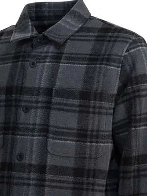 Vince Check Overshirt Jacket