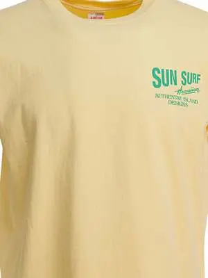 SUN SURF Surfriders Sportswear' T Shirt - Yellow