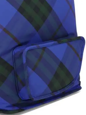 Burberry Check Nylon Backpack