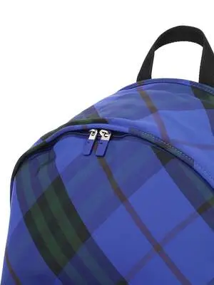 Burberry Check Nylon Backpack