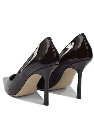 NINALILOU Pointed Toe High Heel Pumps - Bordeaux