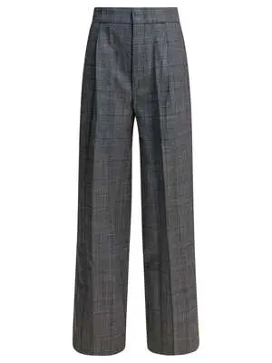SA SU PHI Wide Leg Trousers - Grey