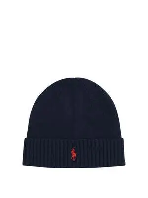 Ralph Lauren Wool Beanie - Blue