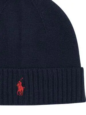 Polo Ralph Lauren Wool Beanie - Blue