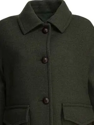 CIRCOLO 1901 Pocketed Jacket W.b - Green