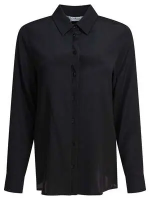 Max Mara Pure Silk Shirt - Black