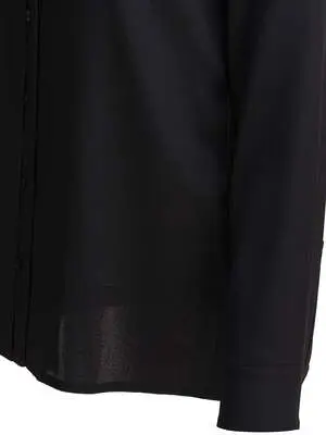 Max Mara Pure Silk Shirt - Black