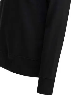 MERZ B. SCHWANEN Loopwheeled Crewneck Sweatshirt - Black