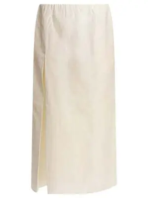 Loulou De Saison Long Gathered Skirt - White